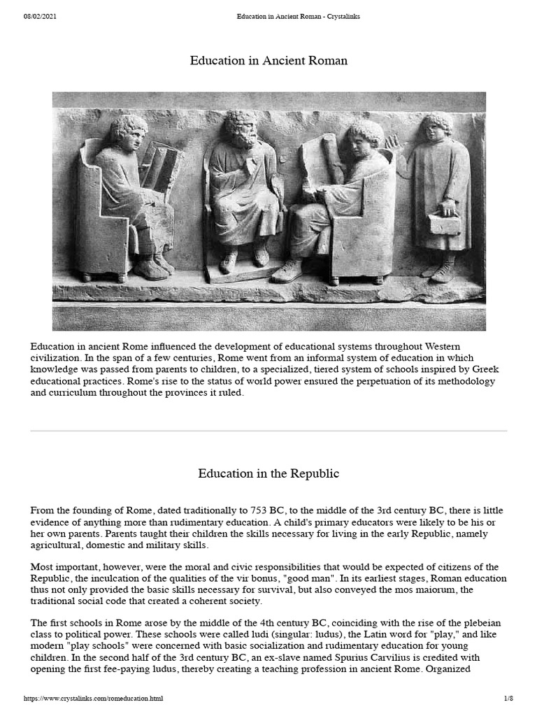 2 Crystalinks 2021 Education in Ancient Rome - 1c - 250814 - 184805 ...