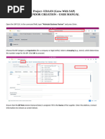 Vendor Codification User Manual | PDF