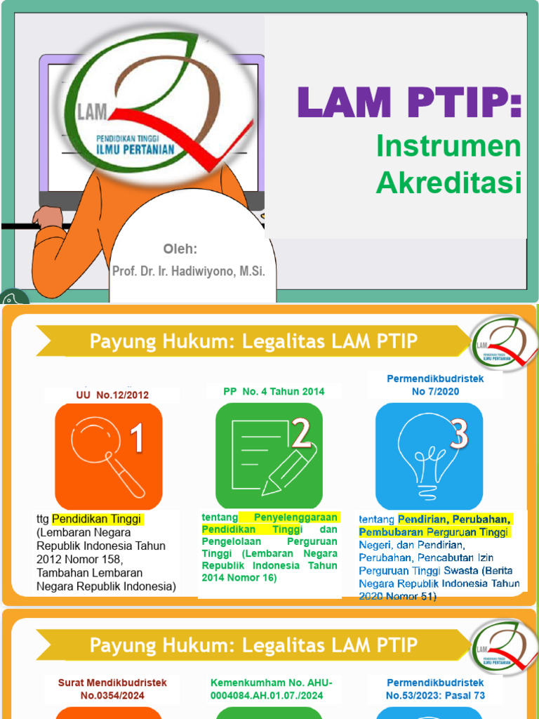 Instrumen Akreditasi LAM PTIP | PDF