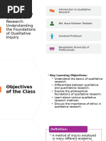 Researcher Positionality Guide | PDF | Epistemology | Career & Growth