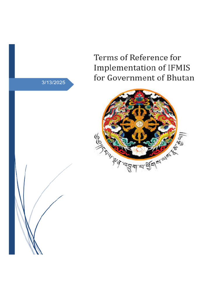 Tor Ifmis System Dev | PDF | Budget | Taxes