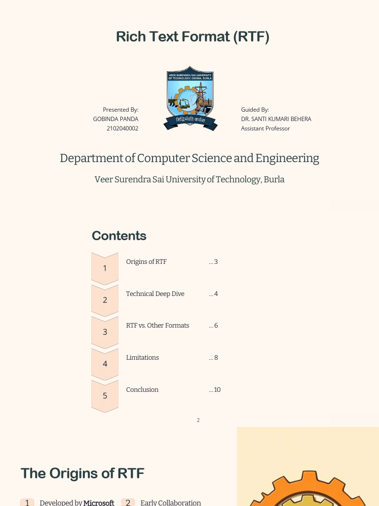 Understanding Rich Text Format (RTF) | PDF | Microsoft Word | Text
