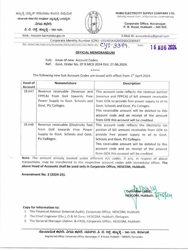 New Ac Codes-Free Supply To Govt Schools-Pu Colleges | PDF | Chess ...