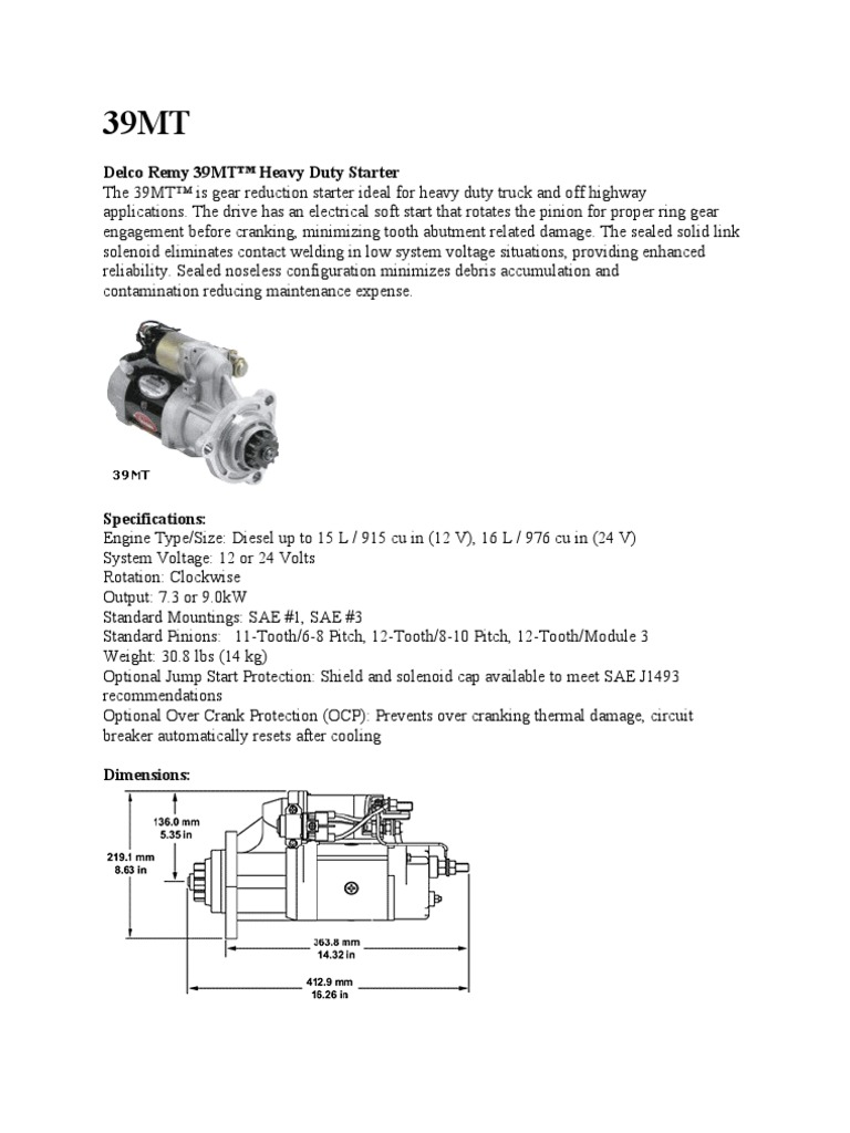 39MT 42MT 50MT | PDF | Diesel Engine | Voltage