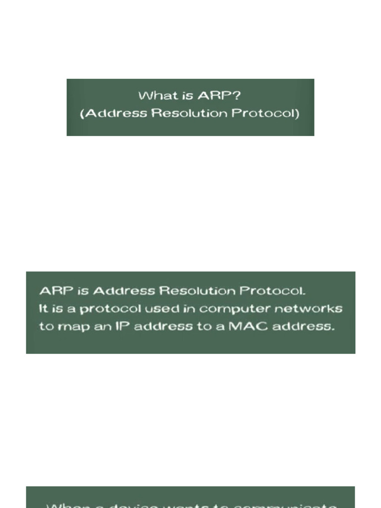 ARP Poisoning | PDF