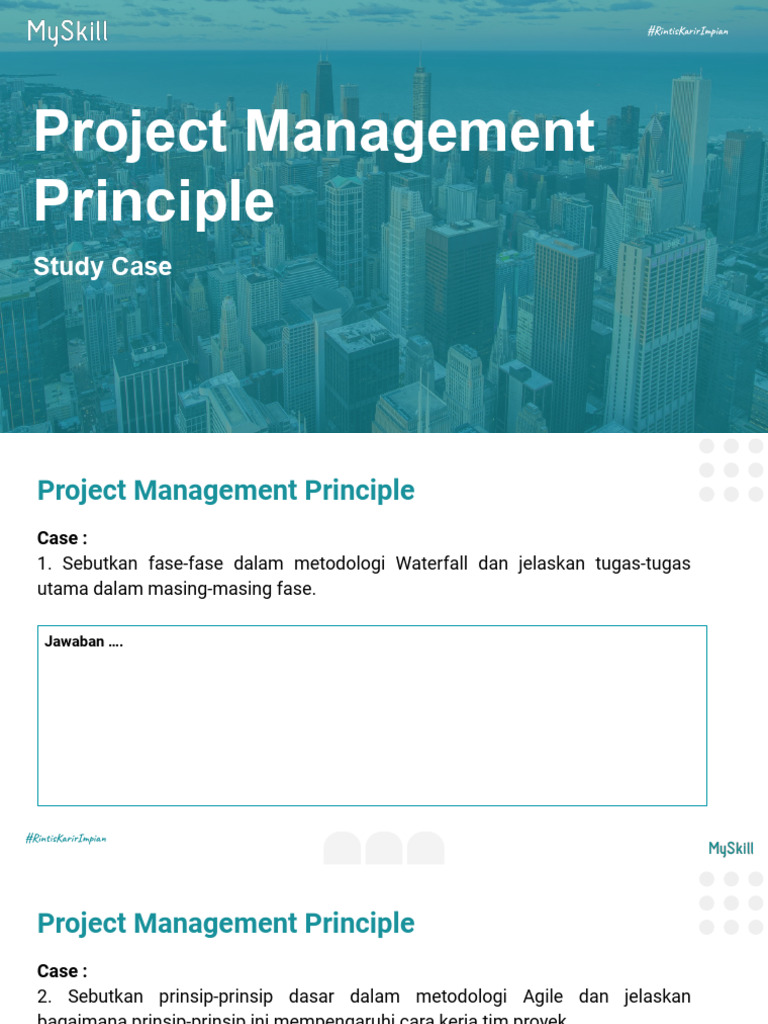 Project Management Principle | PDF