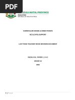 Izinyanga Zonyaka: Months in Zulu | PDF
