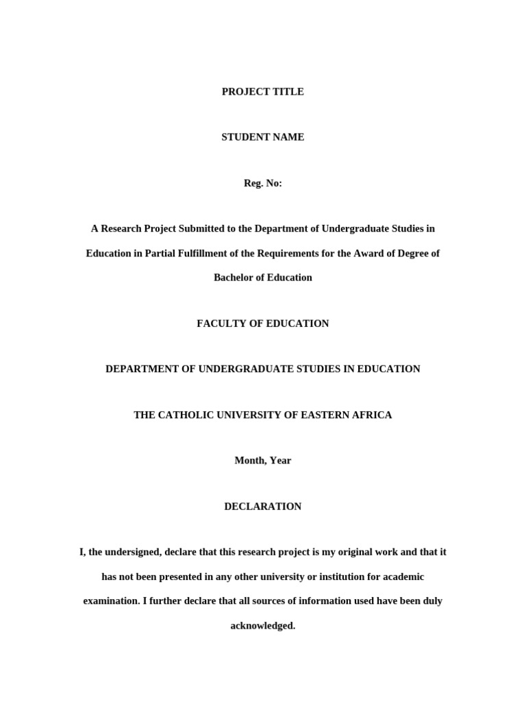 FINAL PROJECT | PDF | Sampling (Statistics) | Validity (Statistics)