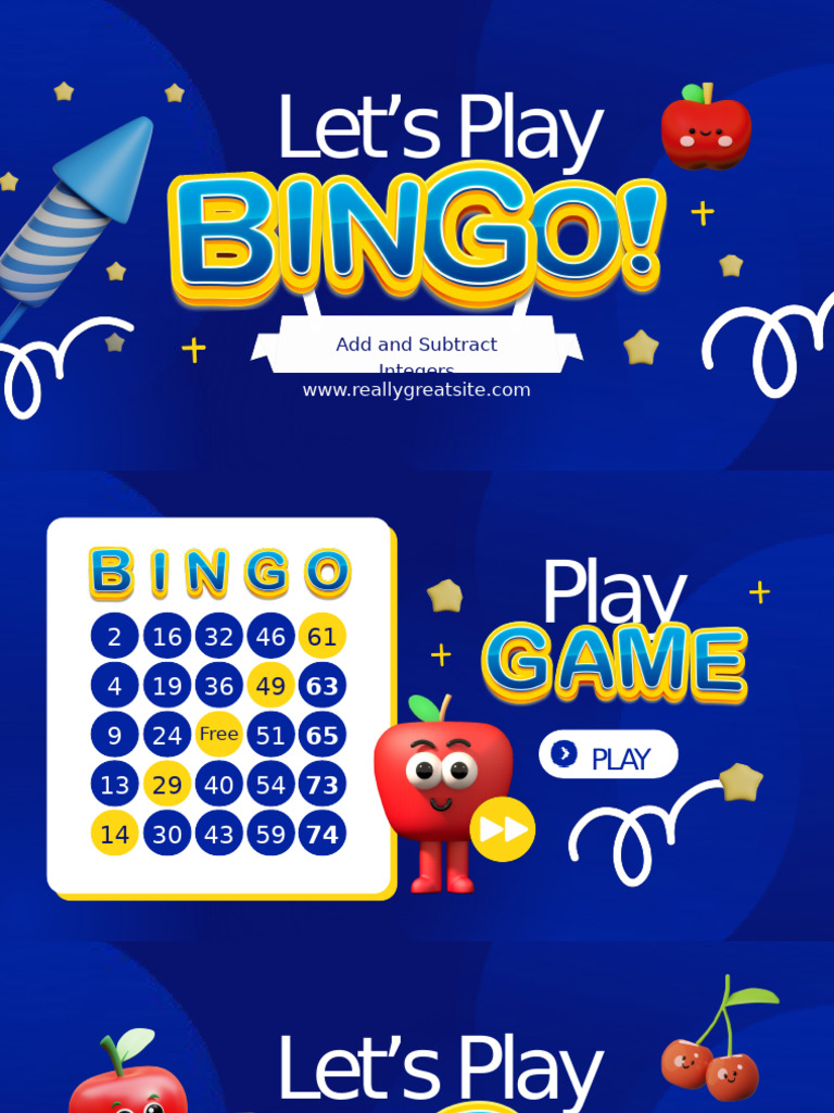 Play and Learn Integer Math Games | PDF