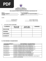 PPST Indicator Table | PDF