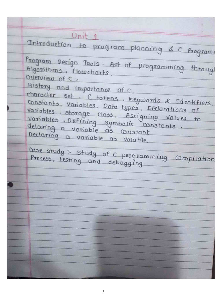 FPL Unit 1 Notes | PDF