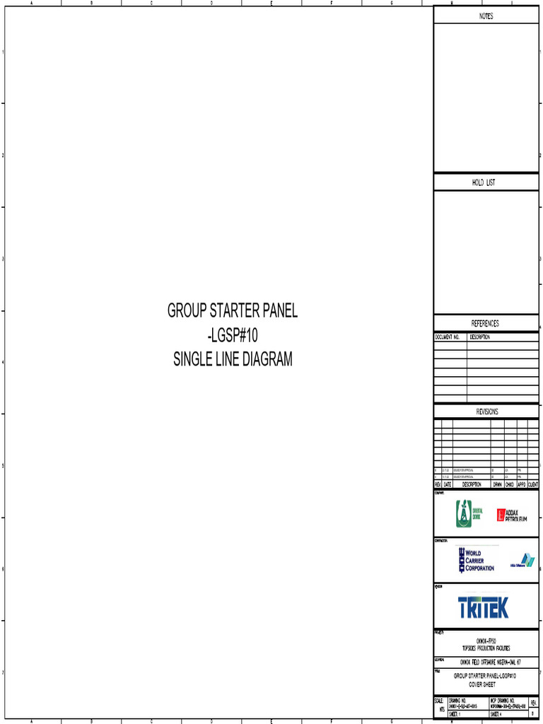 240651-E-Sld-A07-0015 - B Single Line Diagram LGSP#10 | PDF | Relay ...
