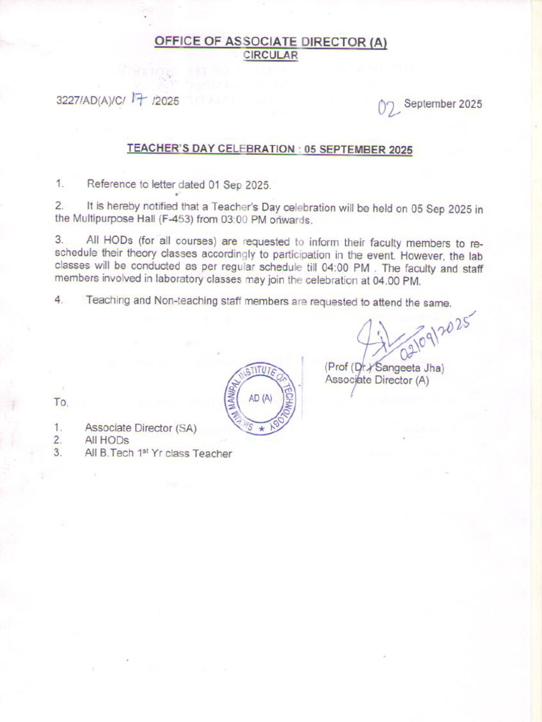 Teachers Day | PDF