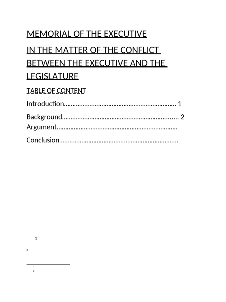 Memorial of The Executive - 053431 - 110220 | PDF | Bill (Law) | Veto