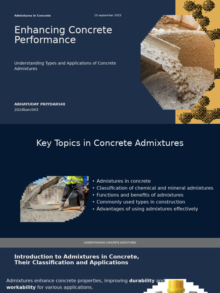 Presentation - Enhancing Concrete Performance - 20250910 - 100039 ...