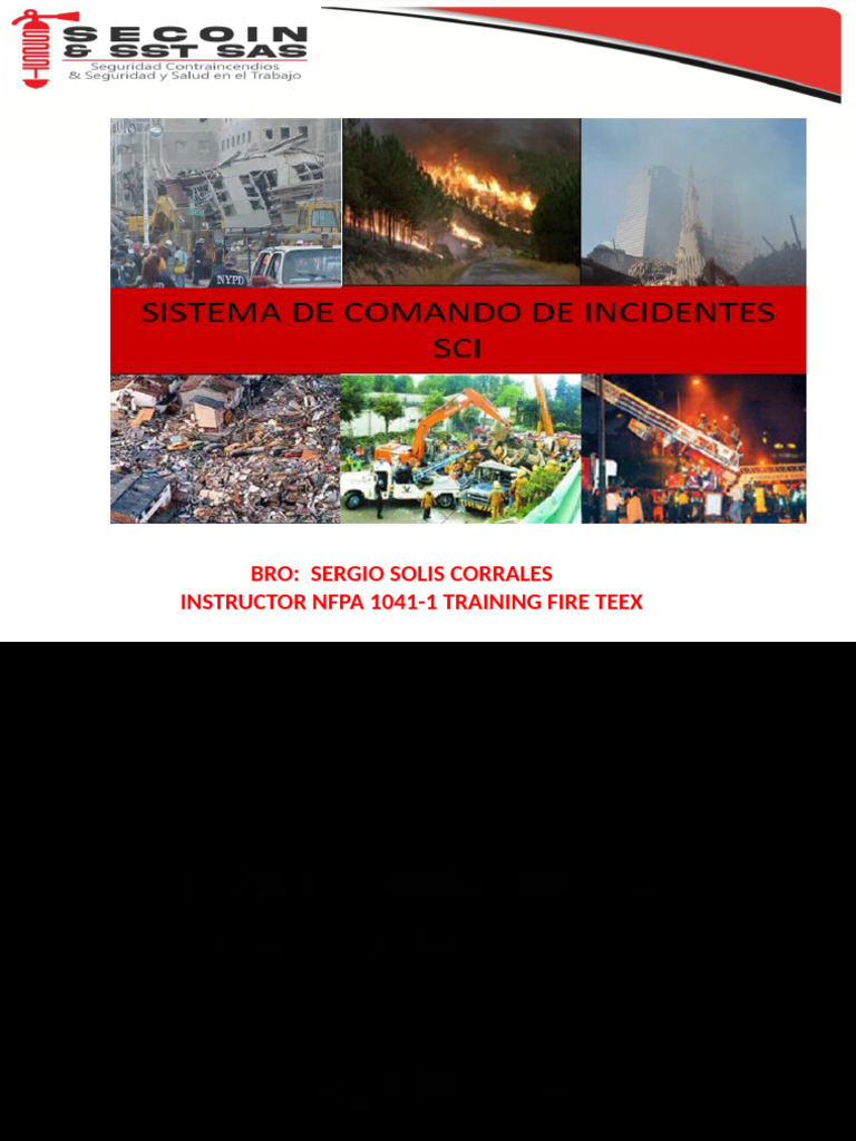 Sistema de Comando de Incidentes (SCI) | PDF | Planificación | Policía