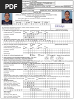 PAN Card Application Form CSF | PDF