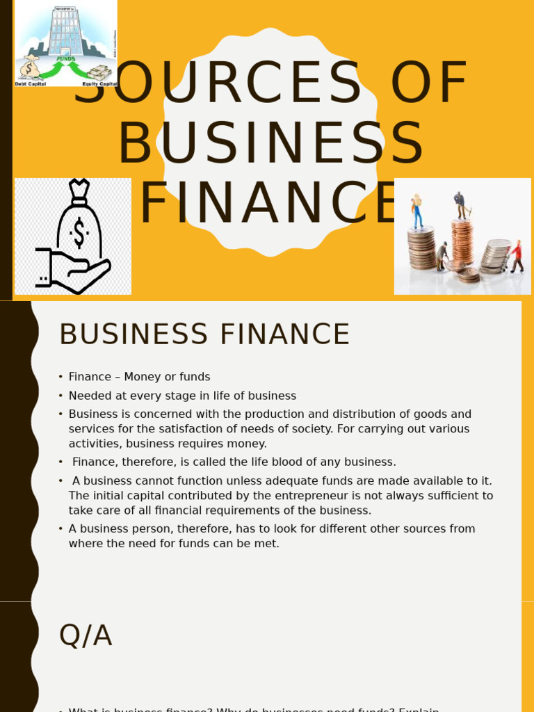 Business Finance Sources and Needs | PDF | Stocks | Dividend