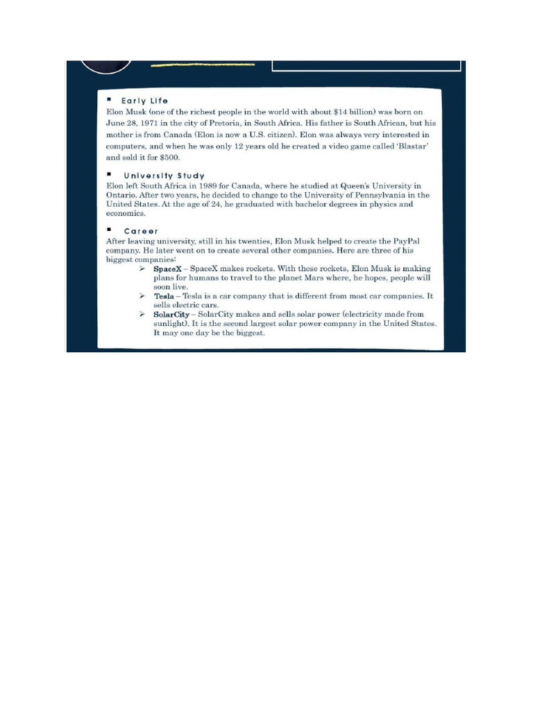 Reading Elon Musk | PDF