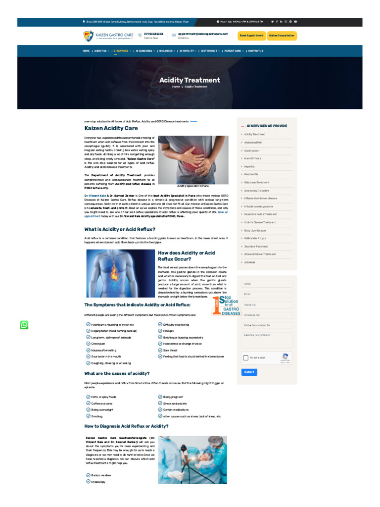 One-Stop Solution For All Types of Acid Reflux, Acidity, and GERD ...