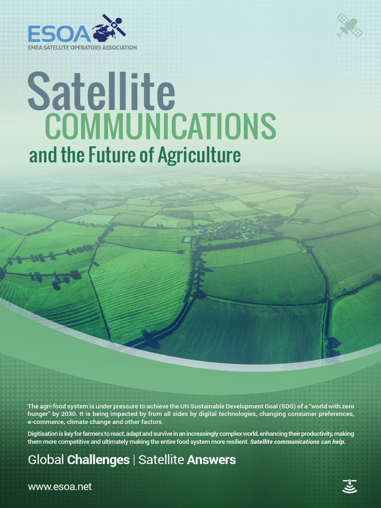 2020 11 Satellite Communications and The Future of Agriculture 1 | PDF ...