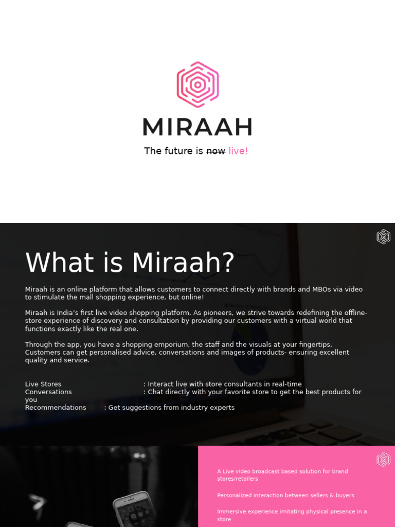 Introduction To Miraah - Fashion | PDF | Online Shopping | Video