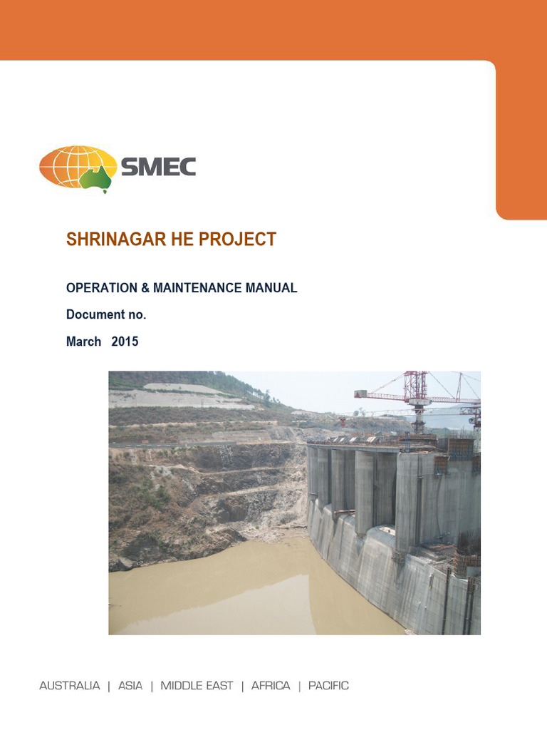 O & M Manual | PDF | Spillway | Dam