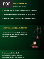 Overview of NSRC | PDF | Government | Disaster And Accident