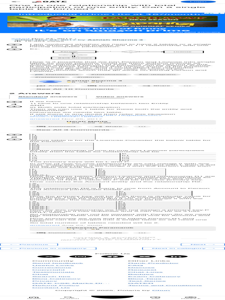 One-to-One Database Table Relationships | PDF | Information Retrieval ...
