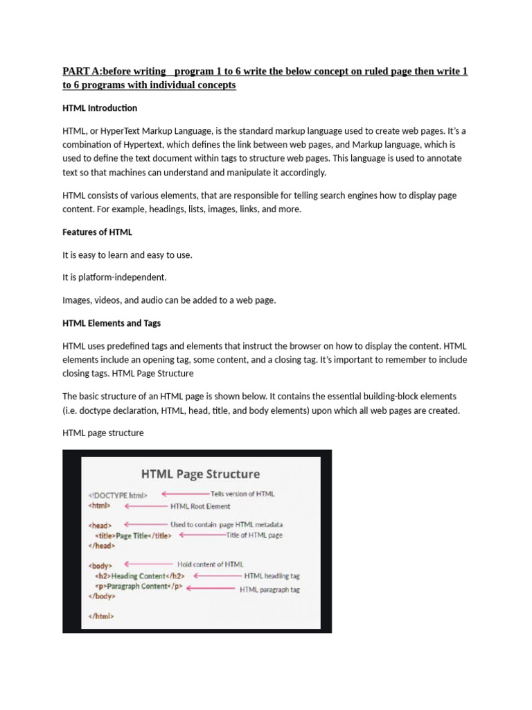 HTML, CSS, JavaScript, and Servlets Guide | PDF | Html | Html Element