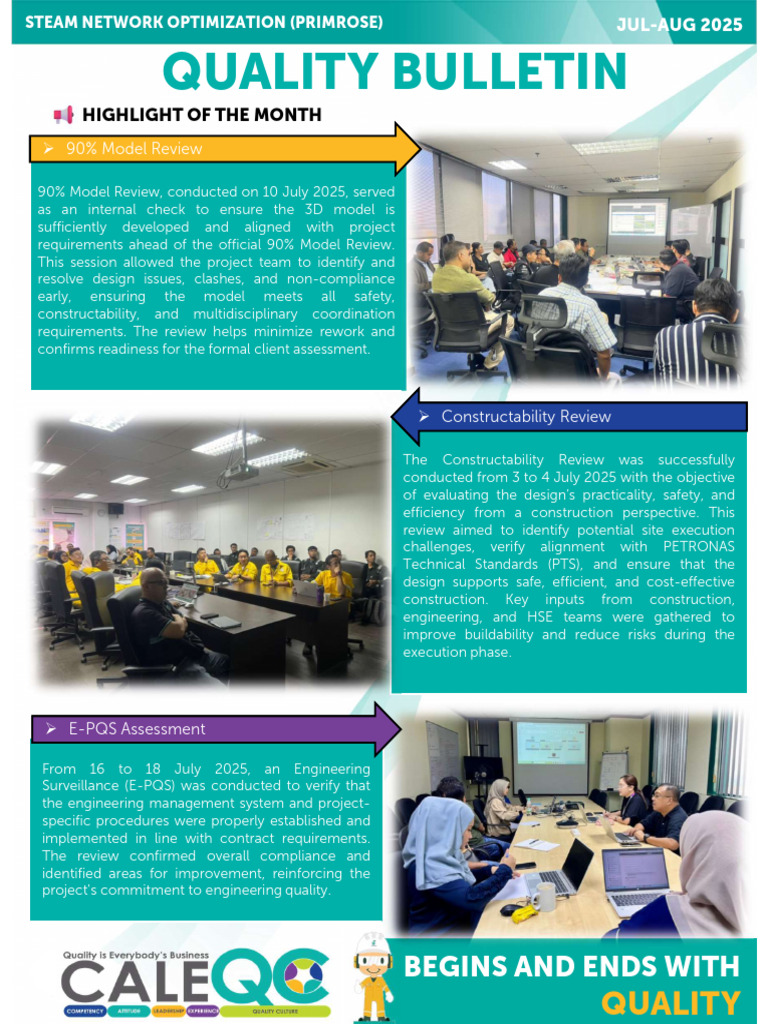 Primrose Quality Bulletin: July-Aug 2025 | PDF | Audit | Business