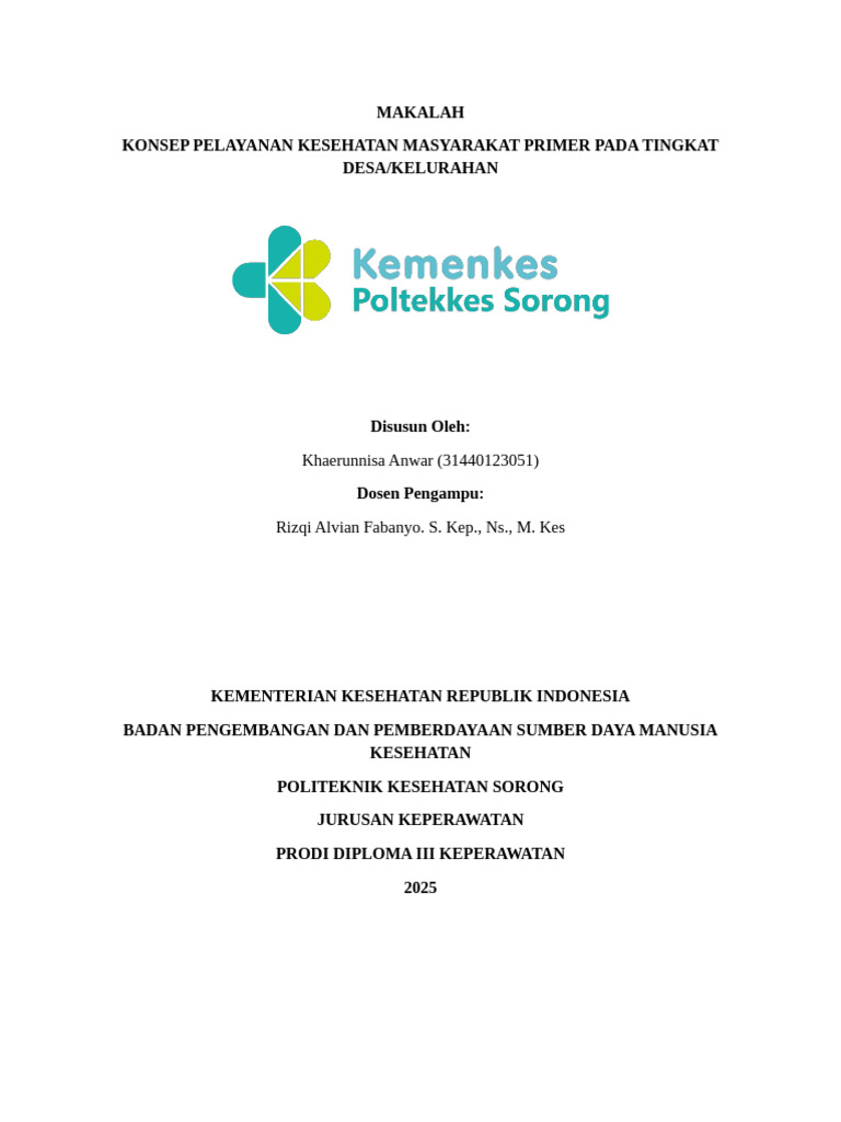 Makalah Kep Keluarga 2 | PDF