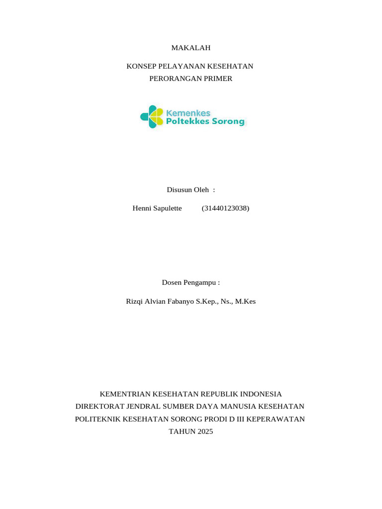 Makalah Kep Keluarga | PDF