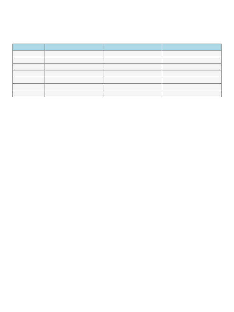 Weekly Play Schedule | PDF