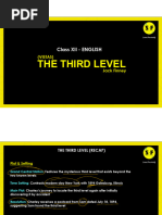 Themes and Analysis of The Third Level | PDF
