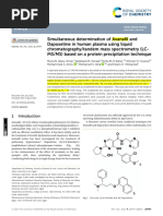 USP NF Tadalafil | PDF | Chromatography | Analytical Chemistry