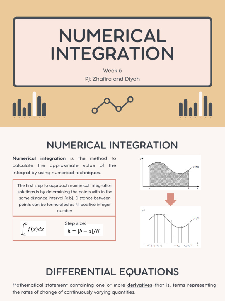 Week 6 - Numerical Integration | PDF | Differential Equations | Partial ...