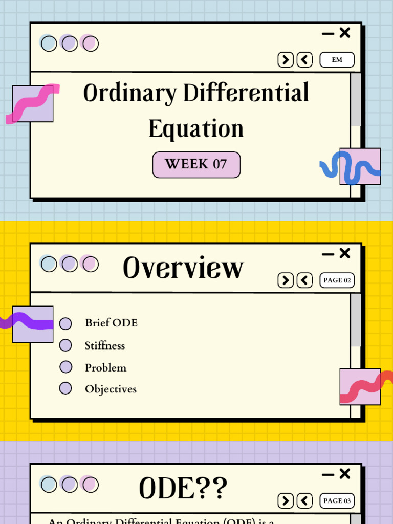 Understanding Stiff ODEs and Solvers | PDF | Ordinary Differential ...