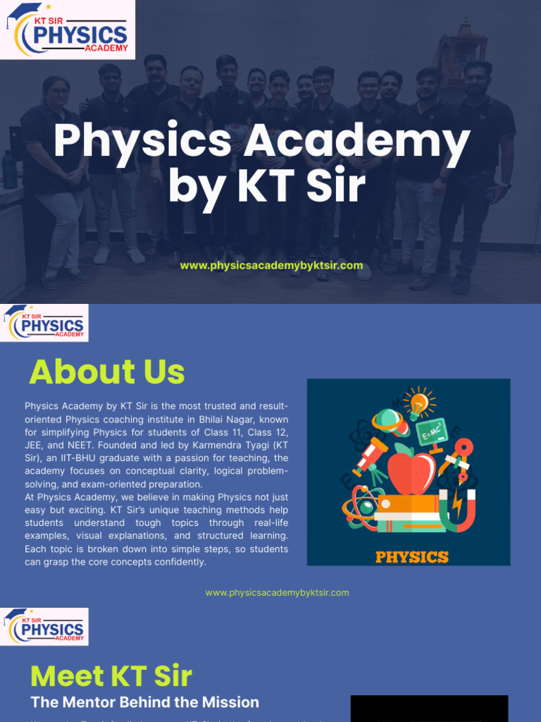Physics Classes For NEET in Bhilai | PDF | Physics | Cognition