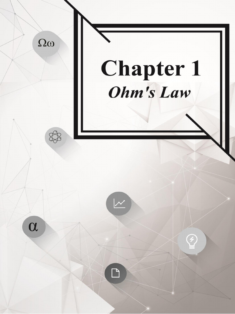 Chapter (1) Model Answer 2026 H.W | PDF | Electric Current | Voltage