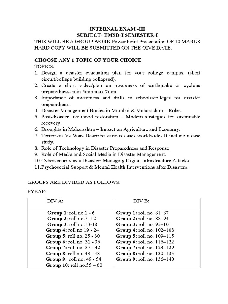 Fy-Internal Exam Topic | PDF | Chess Openings | Chess