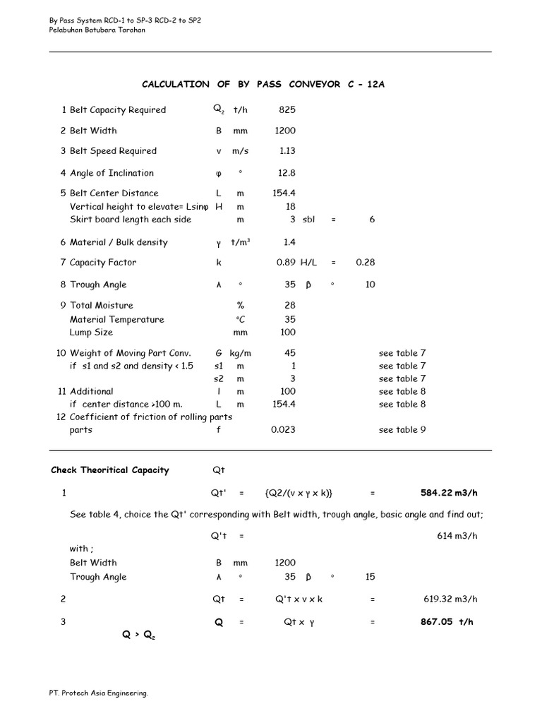 Belt Selection Calculation | PDF | Belt (Mechanical) | Engines