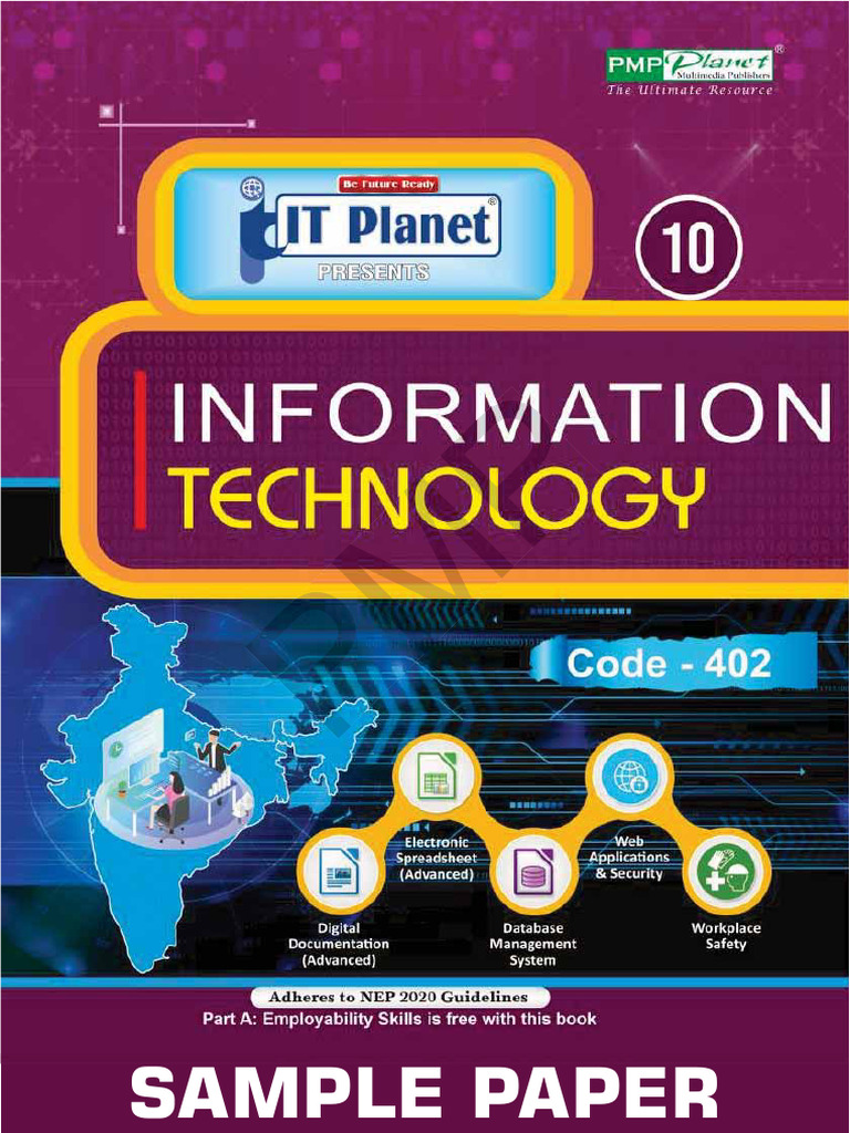 Sample Paper IT Code 402 Class-X (FINAL) | PDF