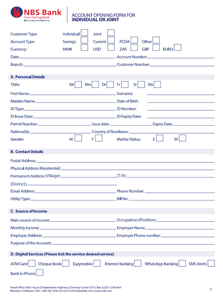 NBS Bank Account Terms & Conditions | PDF | Banks | Cheque