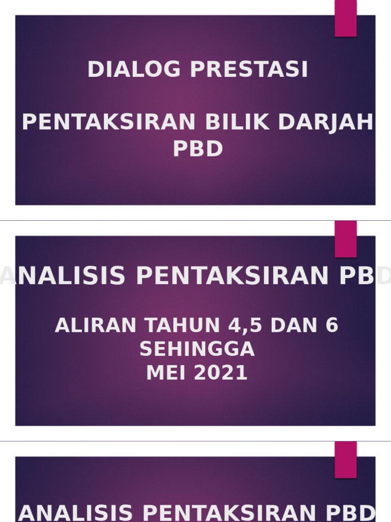 Dialog Prestasi Sesi Pagi Mei 2021 | PDF