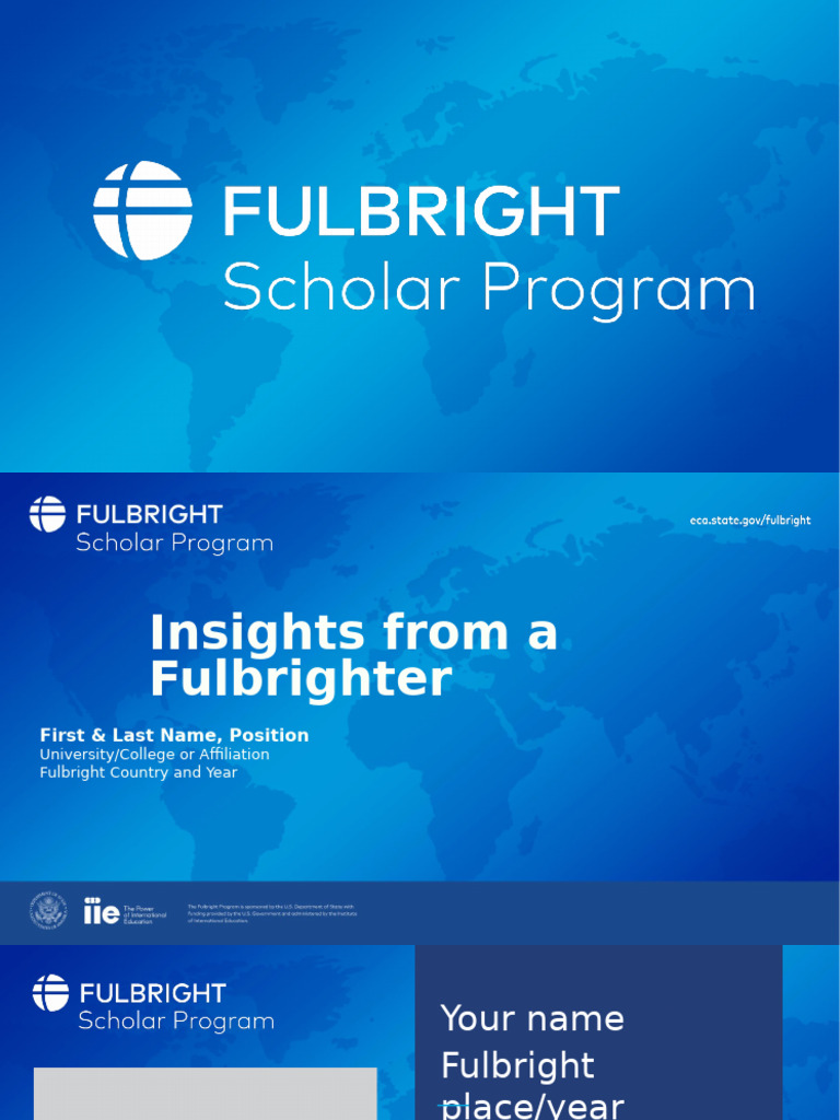 Fulbright Scholar Program Insights | PDF