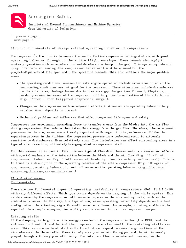 Compressor Damage Behavior Fundamentals | PDF | Mechanical Engineering ...