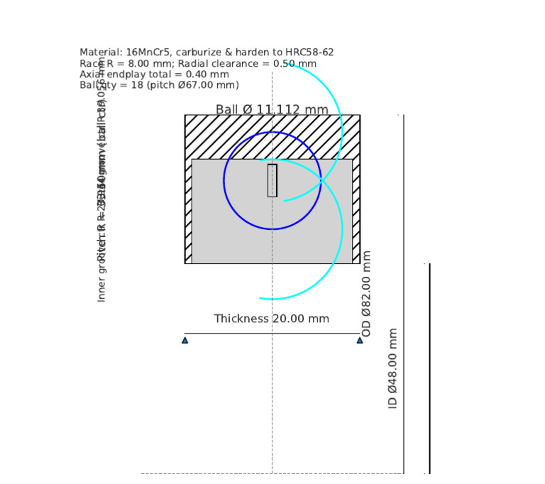 102mm Bearing Section AA Cross Assembly | PDF