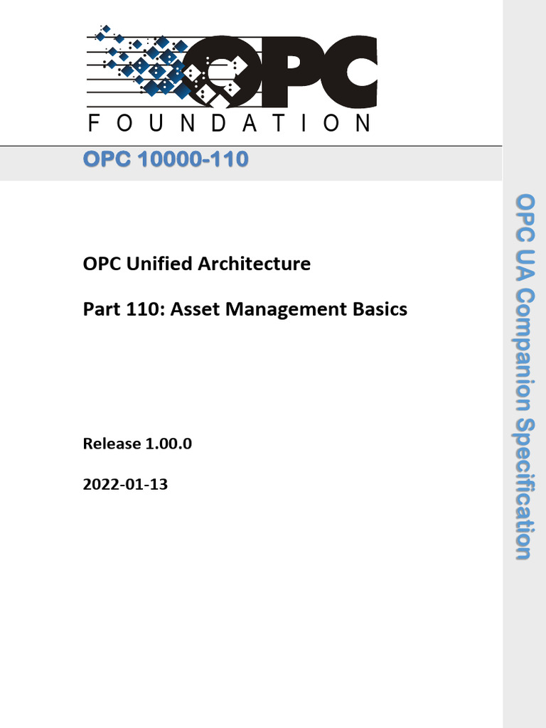 OPC UA Asset Management Basics Guide | PDF | Variable (Computer Science ...