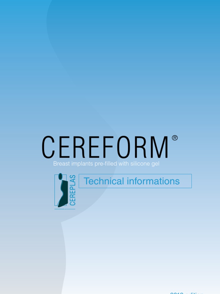 Technical Report Cereform Implants | PDF | Medical Device | Health Sciences